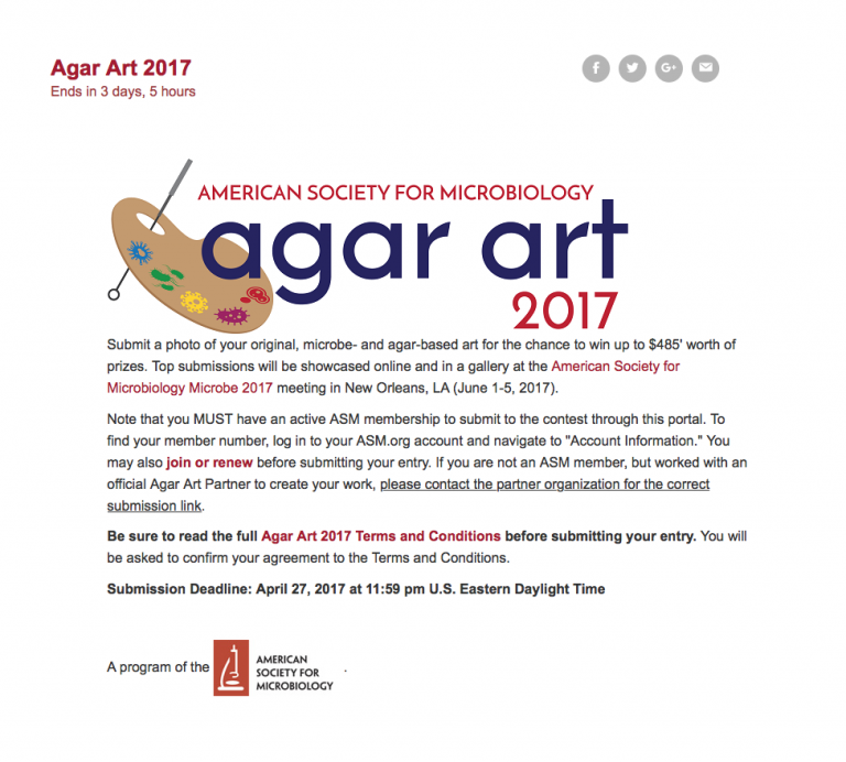 ASM Agar Art competition submissions due 4-27 – microBEnet: the ...