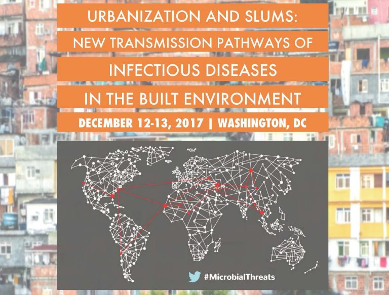 Save the date: Dec 12-13 workshop on infectious diseases in the urban ...